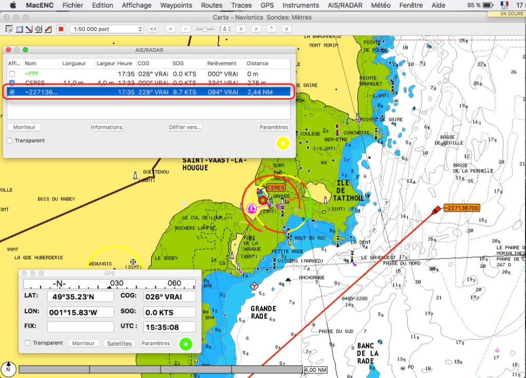 Essai du Nomad – l’AIS autonome de Digital Yacht – Navigation Mac